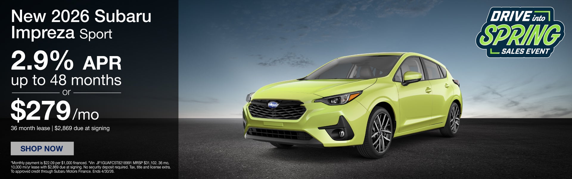 Bergstrom Subaru Dealer in Green Bay & Oshkosh, WI